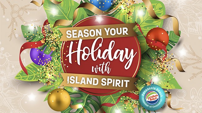 “Season Your Holidays with Island Spirit” on Pensacola Beach this ...